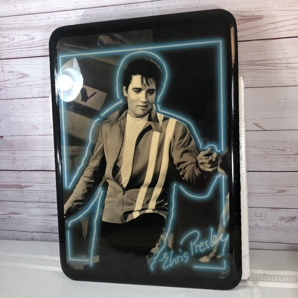 Accents | Elvis Presley Lacquered Pressed Wood Plaque Picture Wall ...